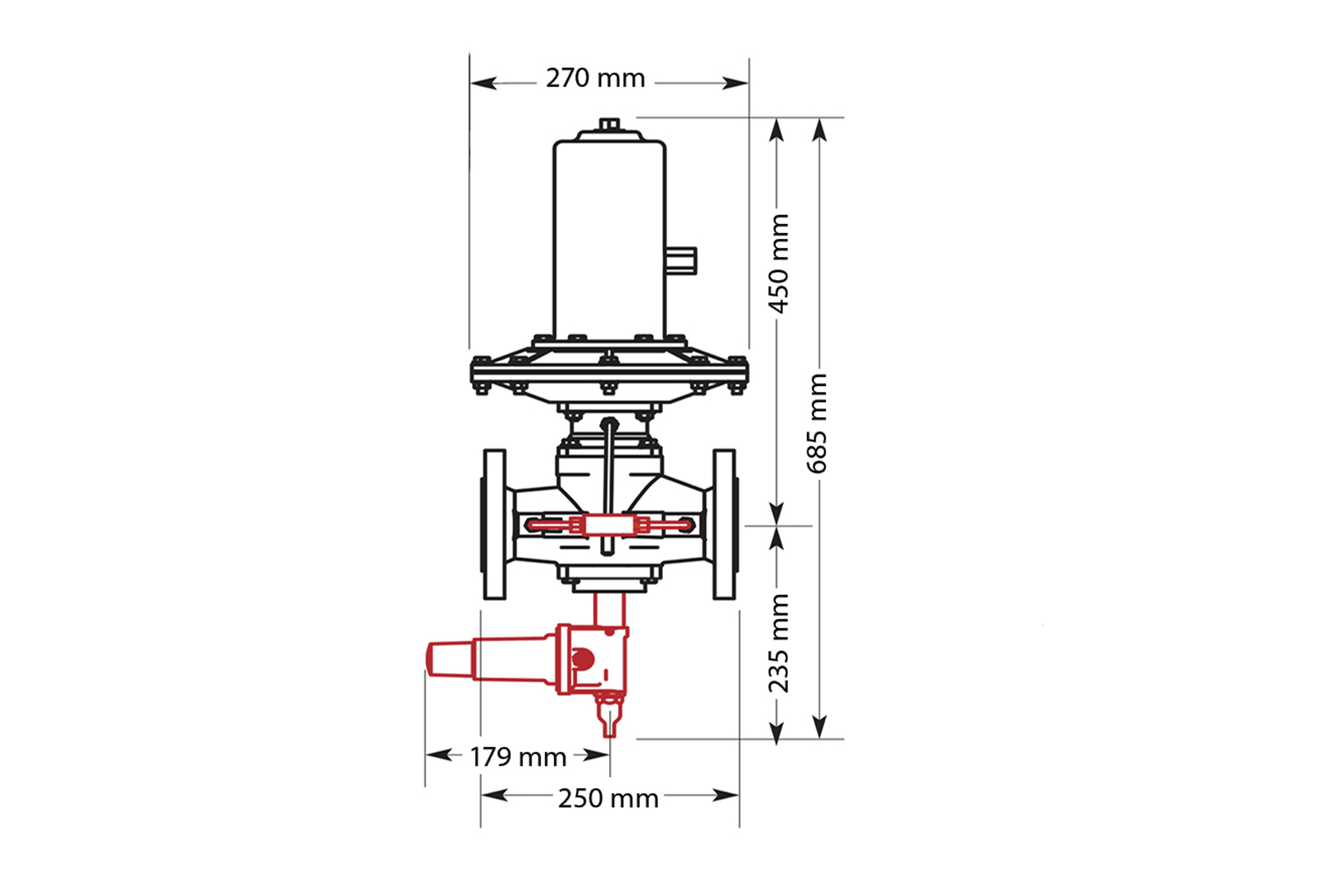 PROTÉE 431 - REGULATOR WITH BALANCED VALVE (FIRST STAGE REGULATOR) from ...