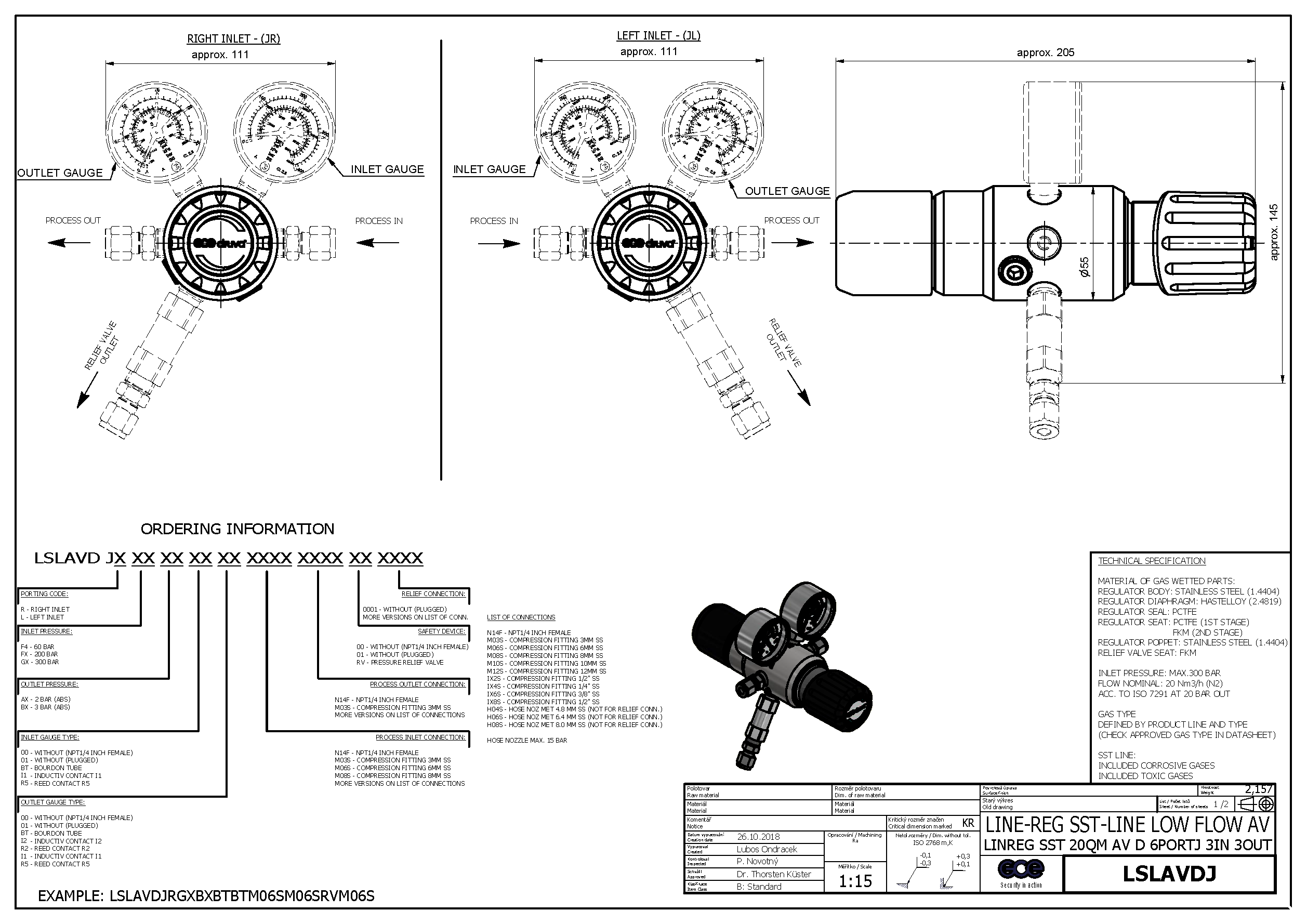 LOW FLOW RANGE - DUAL STAGE - SIX PORT VERSION from GCE Group, leading ...